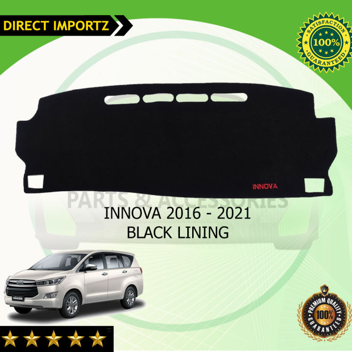 Toyota Innova 2016 to 2020 Dash board Cover High Quality Dash Mat [ RED ...