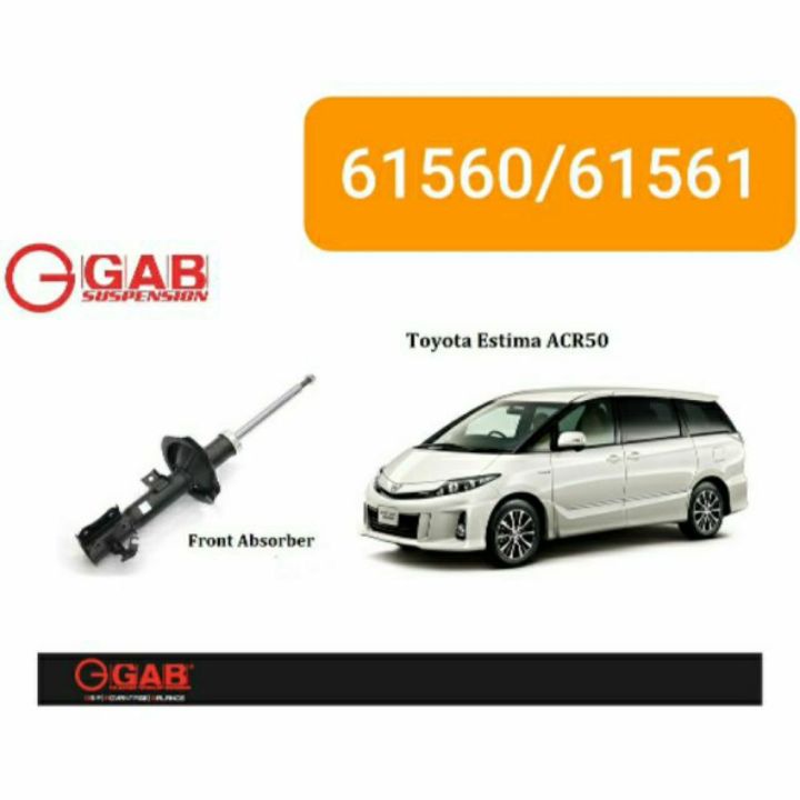 (GAB)FRONT TOYOTA ESTIMA ACR50,ALPHARD ANH20,GGH20 (GAS) ABSORBER 61560 ...