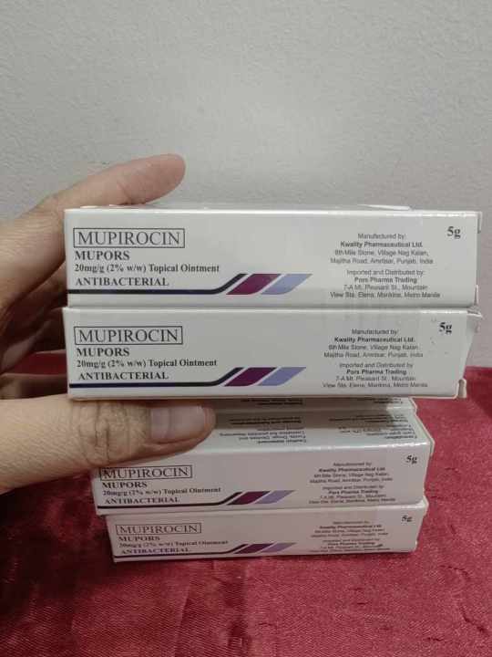 MUPORS MUPIROCIN TOPICAL OINTMENT 5g 1 TUBE | Lazada PH