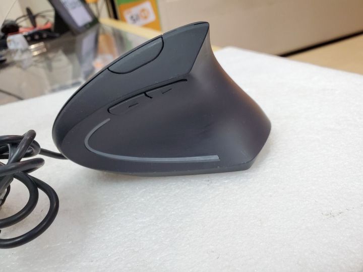 CSL Ergonomic Vertical Wired Optical Mouse NR300569 Black | Lazada ...