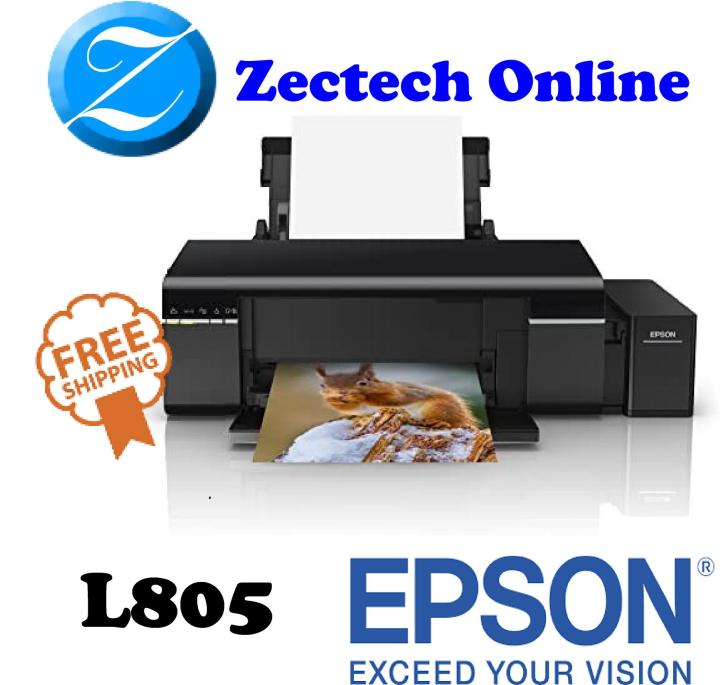 [FAST DELIVERY] Epson L805 Wi-Fi Photo Ink Tank Printer l805 Zectech ...