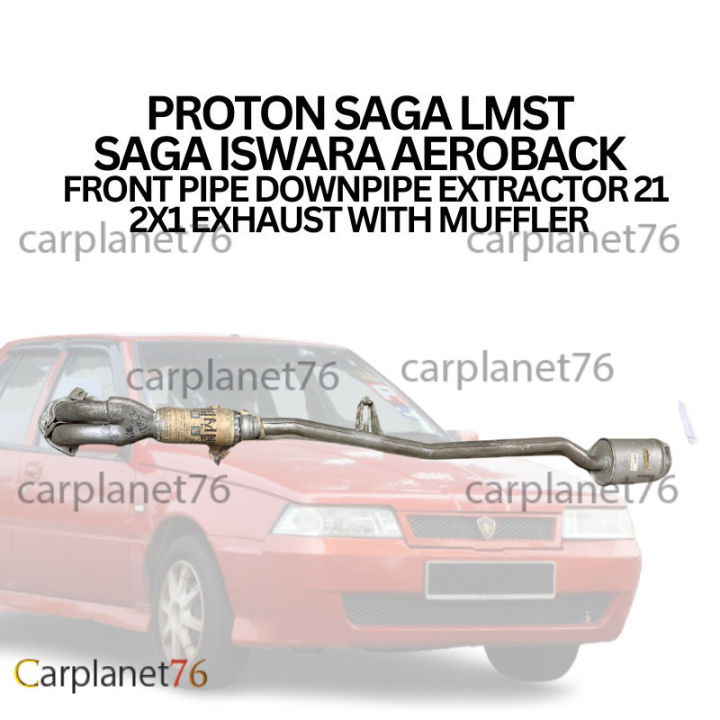 PROTON SAGA LMST SAGA ISWARA AEROBACK FRONT PIPE DOWNPIPE EXTRACTOR 21 ...