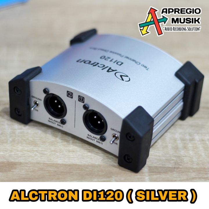 ALCTRON DI120 DI-120 DI 120 Direct DI Box Passive Pasif Stereo | Lazada Indonesia