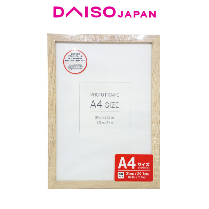 Daiso A4 Photo Frame | Lazada PH