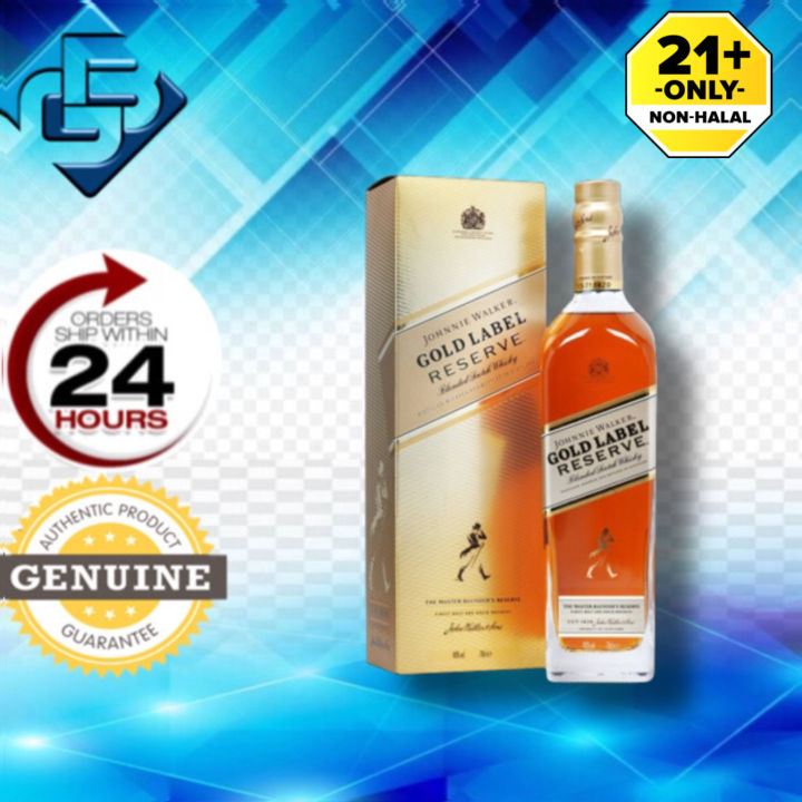 JW Gold Label Reserve 750ml | Blended Whisky | Lazada