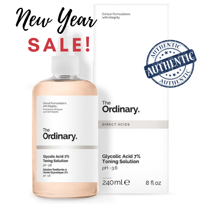 The Ordinary Glycolic Acid 7% Toning Solution, fruit acid toner for ...