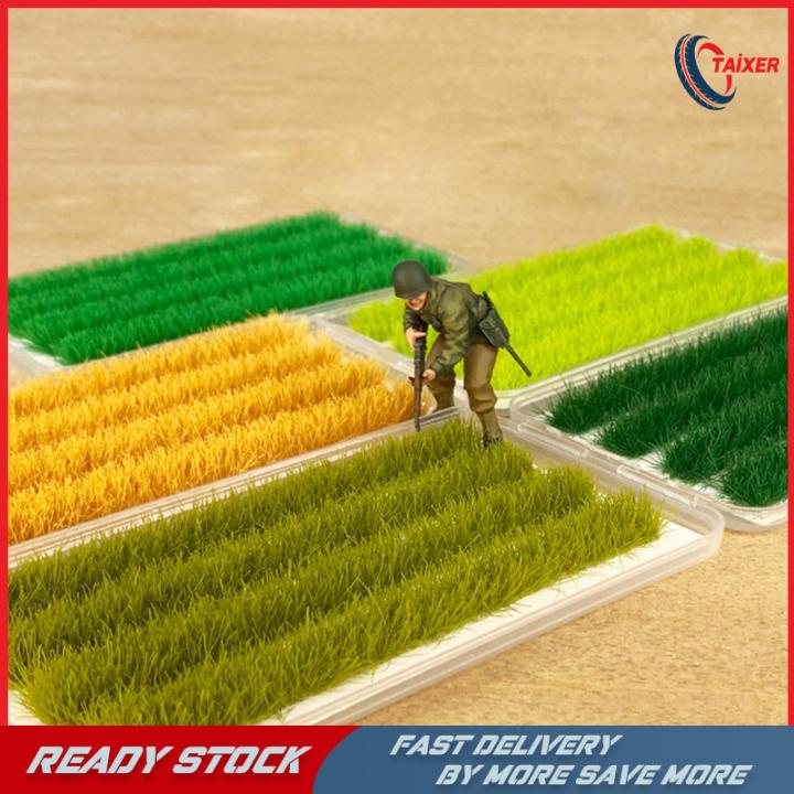Taixer Grass Tufts Grass Model Railway Artificial Grass Diorama Layout ...