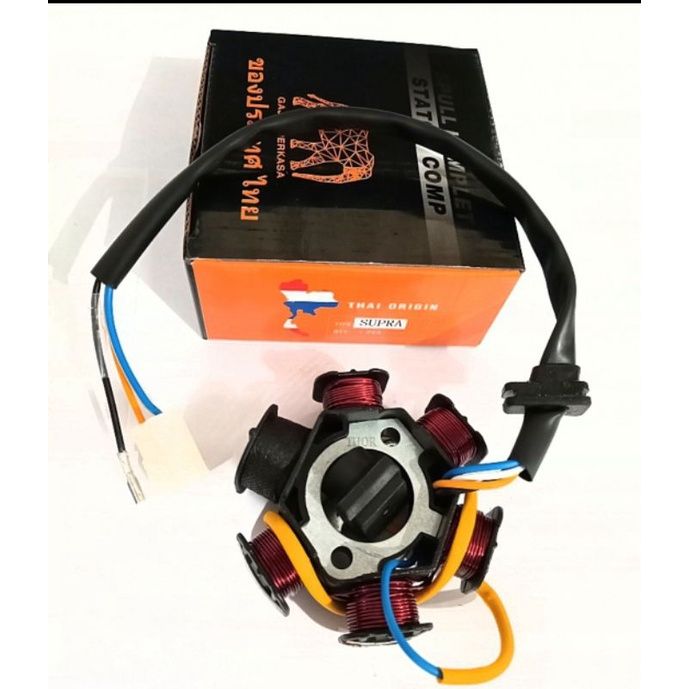 SPULL KOMPLIT STATOR ASSY MOTOR SUPRA THAI ORIGIN ASLI KUALITAS ...