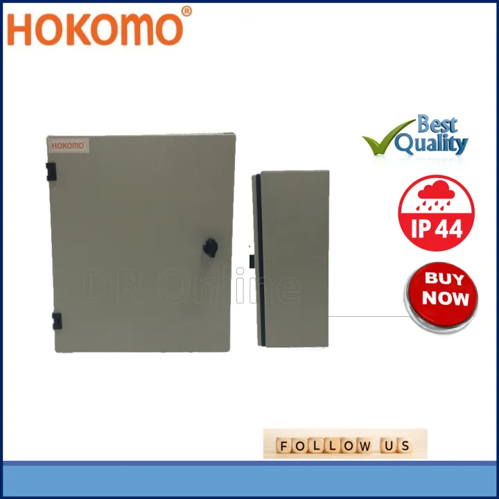 HOKOMO Metal Enclosure Electrical Panel Box (H400MM x W360MM x D200MM ...