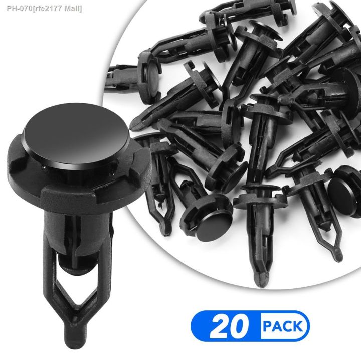 ∈ Car 9mm Hole Plastic Rivets Fastener Push Clip for Mitsubishi ...