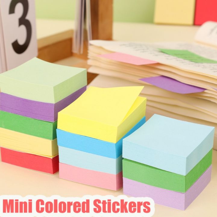 11Color Colored Sticky Note Posted Note Pads Stickers Planner Sticker ...