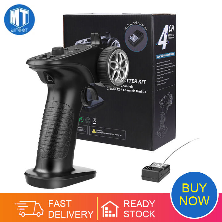 TX4 2.4GHz 4CH Radio System Transmitter Controller Remote Control w ...