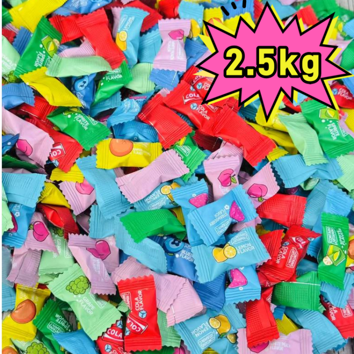 GG 2.5kg/1pack Sugar Free Candy COMPREHENSIVE FLAVOR CANDY Assorted ...