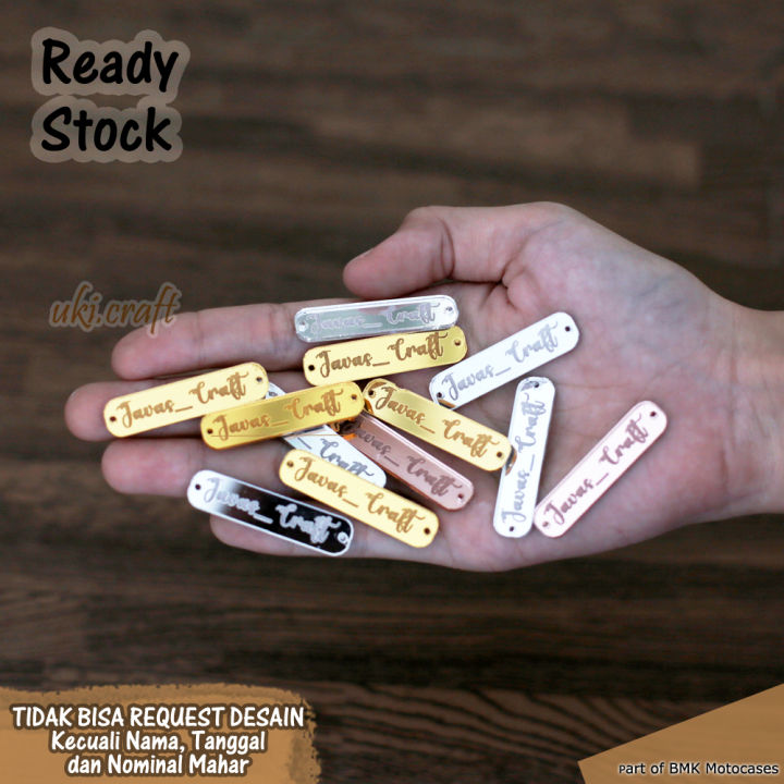 Label Produk - Grafir Label Produk Akrilik | Lazada Indonesia