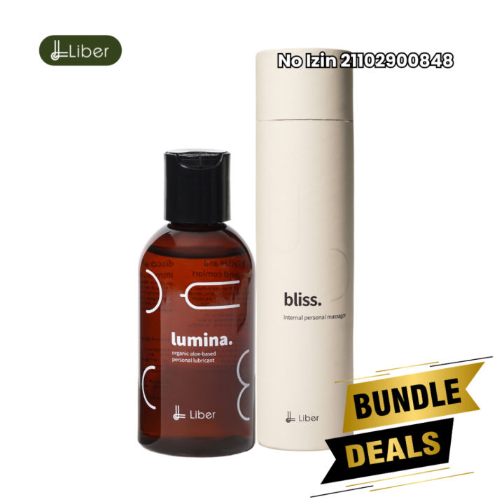 Liber - Lumina 120ml & Bliss Therapeutic Massager | Lazada Indonesia