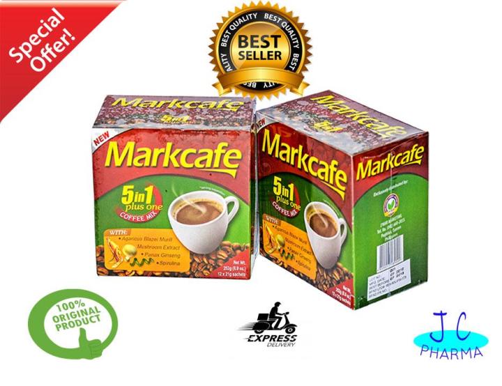 MARKCAFE 5in1 plus one Coffee Mix 252g -12sachet | Lazada Philippines