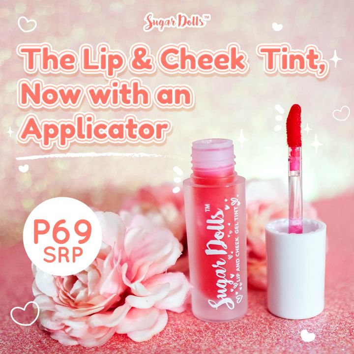 Lip & Cheek Gel Liptint by Sugar Dolls (NEW PACKAGING) | Lazada PH