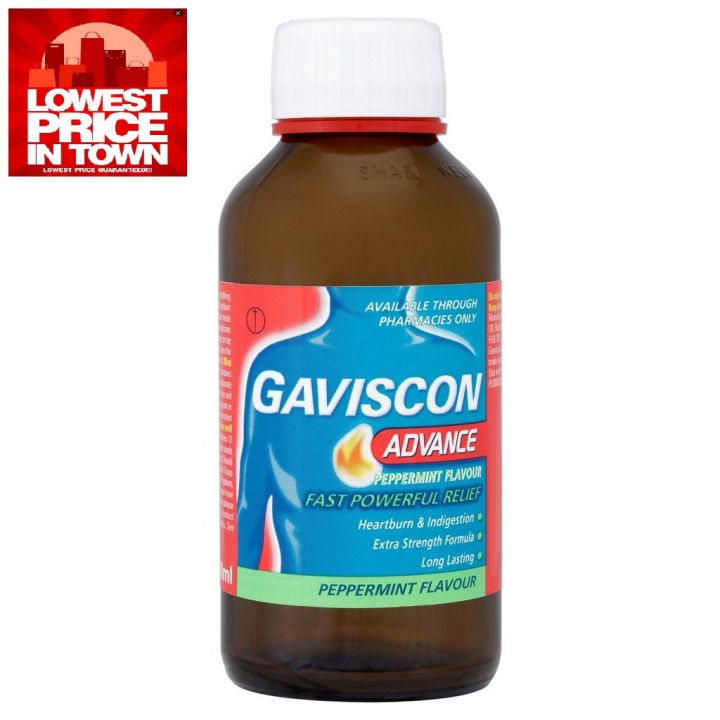 [Exp : Year 2027 New !] Gaviscon Advance Extra Strength Fast Relief ...