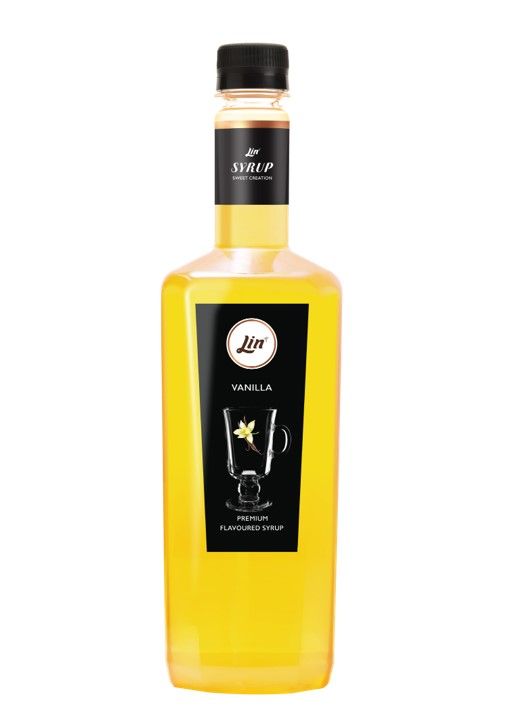 Lin Flavoured Syrup Vanilla ลิน ไซรัป กลิ่นวานิลลา 750ml. | Lazada.co.th
