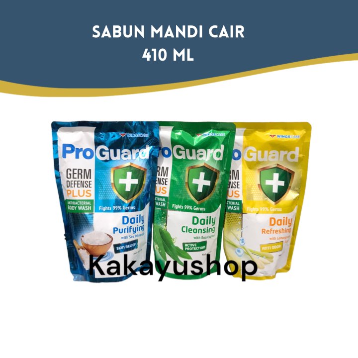 PROGUARD Antibacterial Body Wash Refill 410ML | Lazada Indonesia
