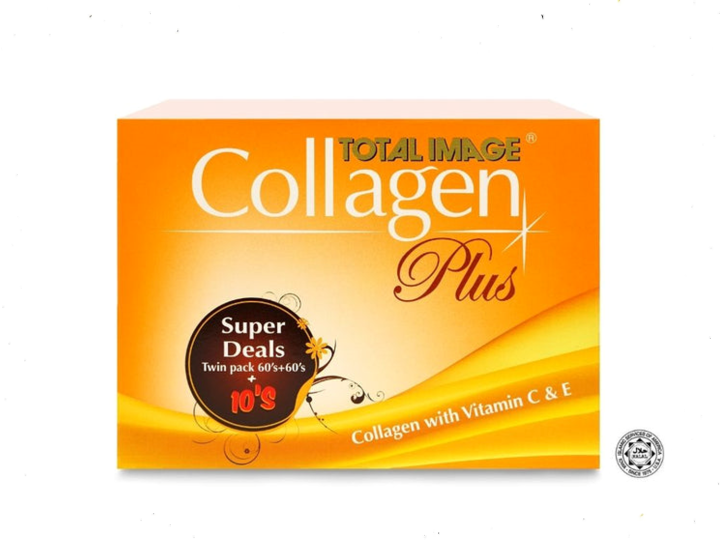 TOTAL IMAGE - COLLAGEN PLUS ((ORANGE - TP+10'S)) | Lazada