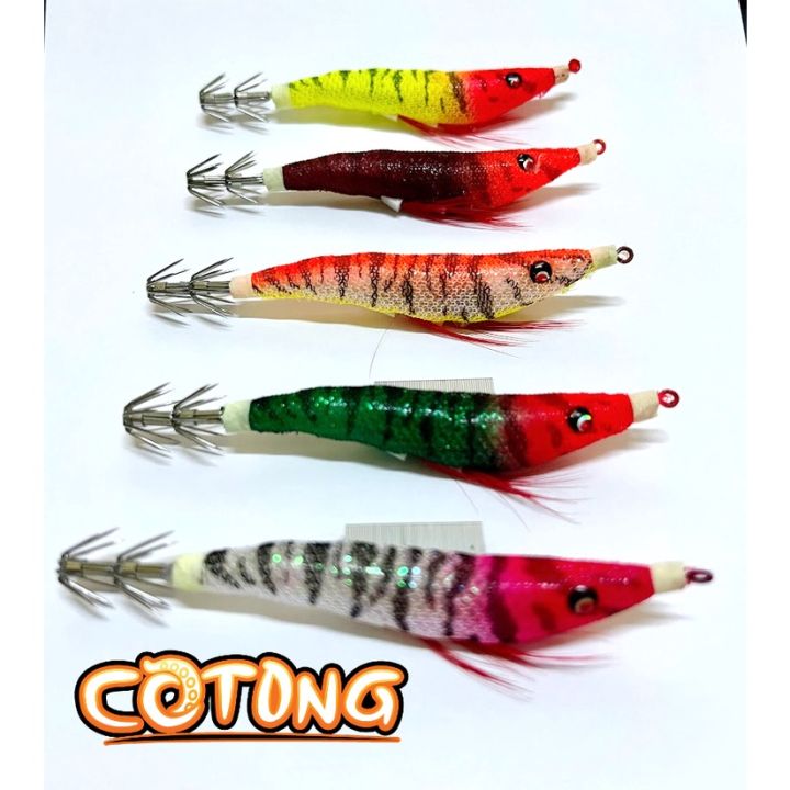 UTS COTONG KING 105mm/6G Squid Jig/Candat Sotong | Lazada
