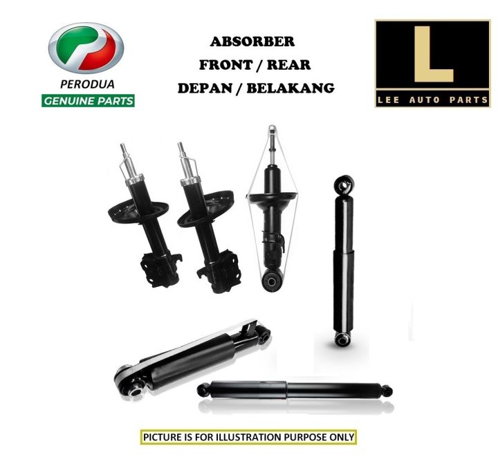ORIGINAL PERODUA ABSORBER ALZA / BEZZA / AXIA / ARUZ / VIVA | Lazada