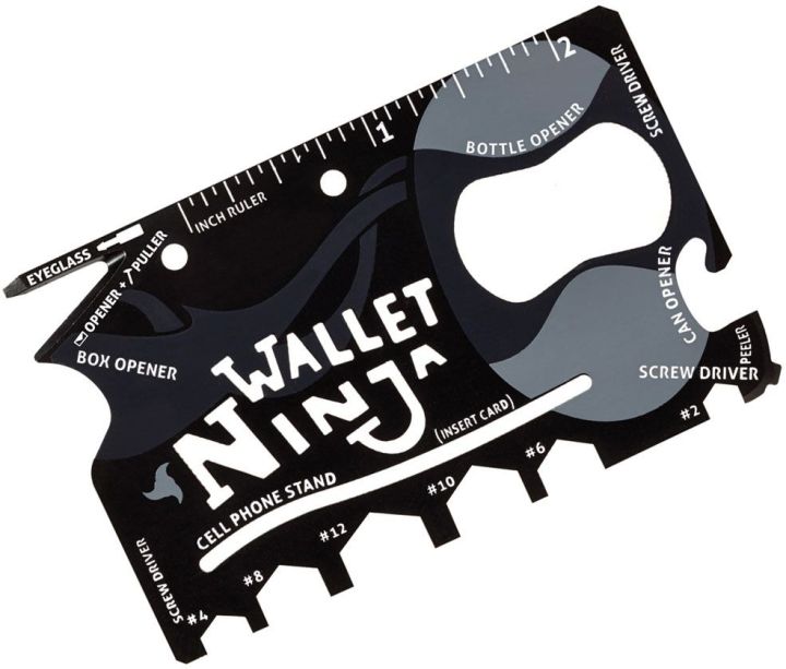 WALLET NINJA 18 in 1 Credit Card Sized Pocket Tool | Lazada PH