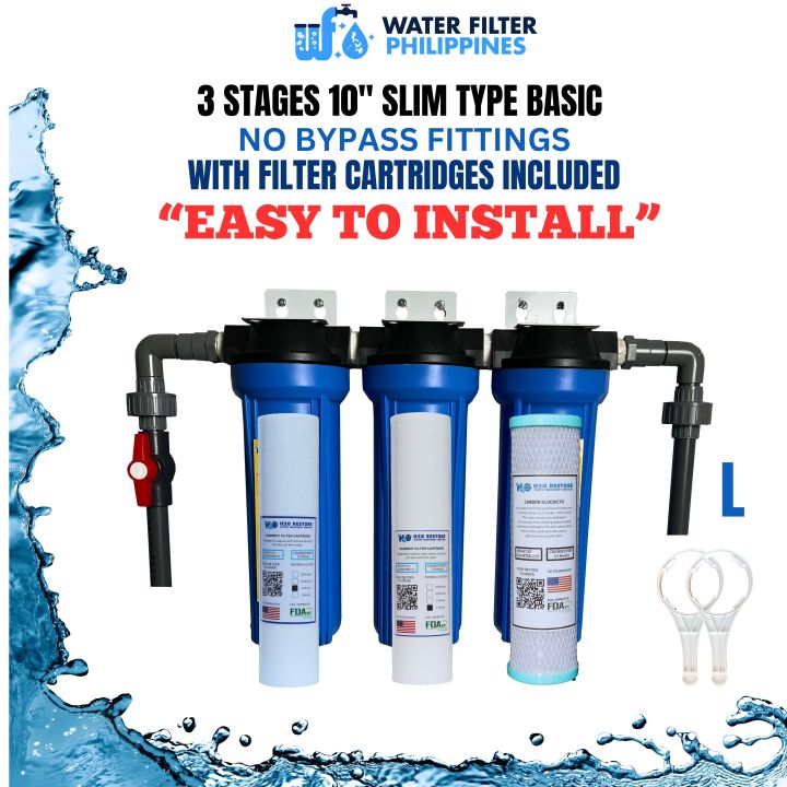 Water Filtration System 3 Stages 10 Water Filtration System 3 Stages 10