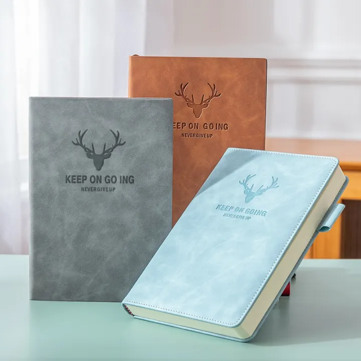 A5 PU Leather notebook Business Design College Notebook School Office ...