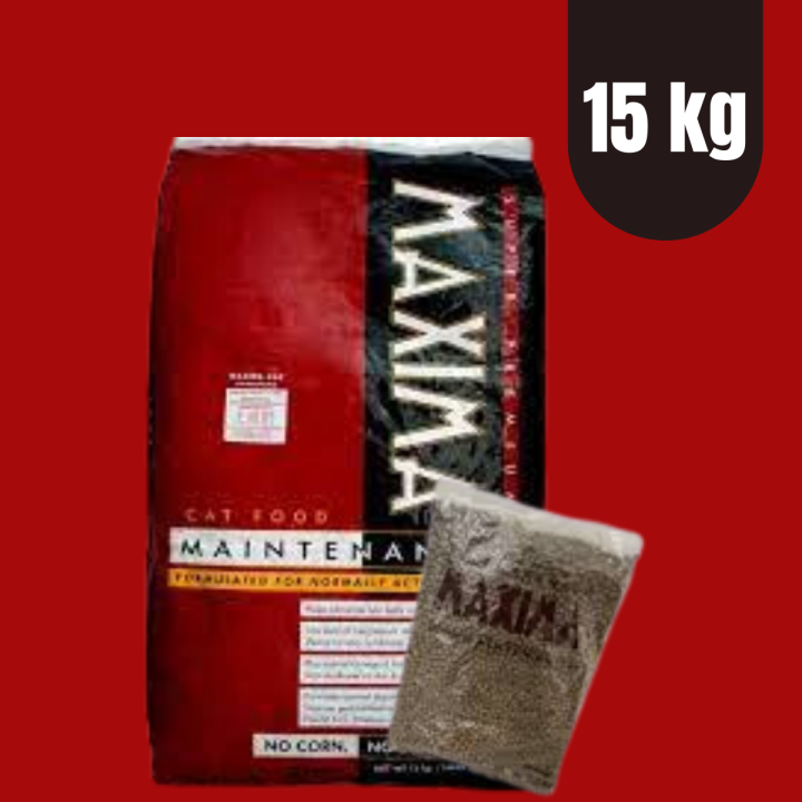 [ยกกระสอบ] อาหารแมว Maxima Cat Food แม็กซิม่า เกรดพรีเมี่ยม ขนาด 15 ...
