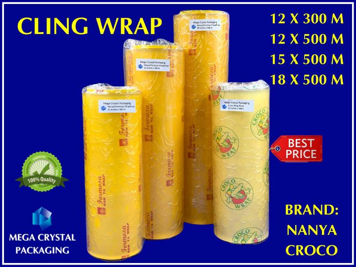 Nanya / Formosa or Croco Cling Wrap 18 x 500m | Lazada PH