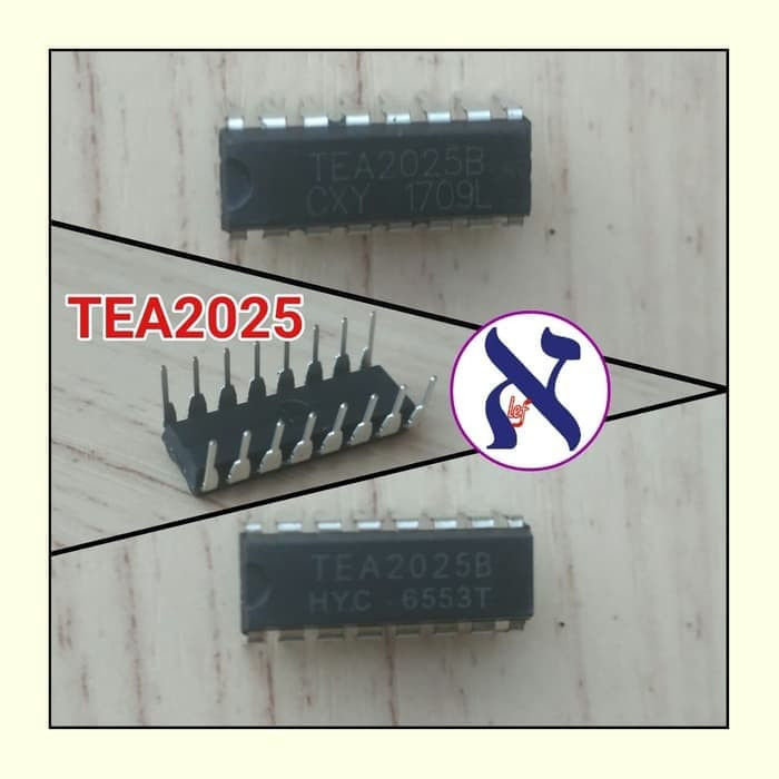 IC TEA2025 tea2025b tea 2025 dip 16 pin audio amplifier | Lazada Indonesia