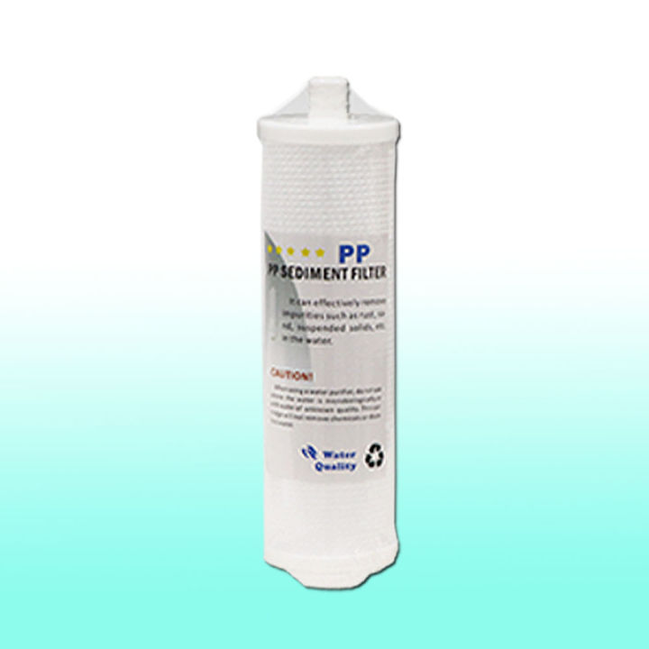 10 inch PP Sediment Filter Water Filter Cartridge 1 MICRON PP Sediment ...