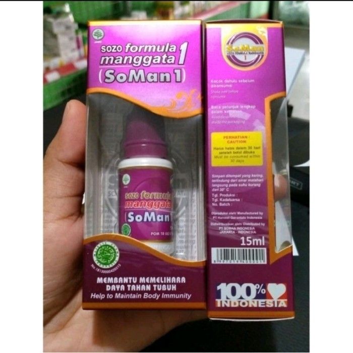 Herbal Soman 1 | Sozo Formula Manggata 1 | OBAT DIABETES | OBAT TETES ...