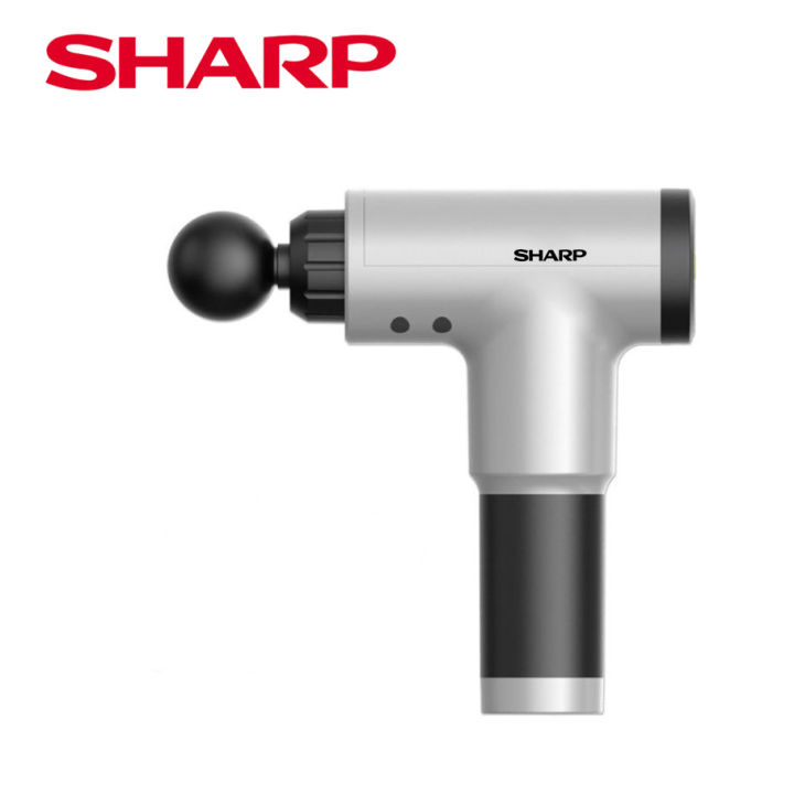 SHARP ปืนนวดไฟฟ้า electric massage gun ปืนนวดสั่นสะเทือนความถี่สูง 6 ...