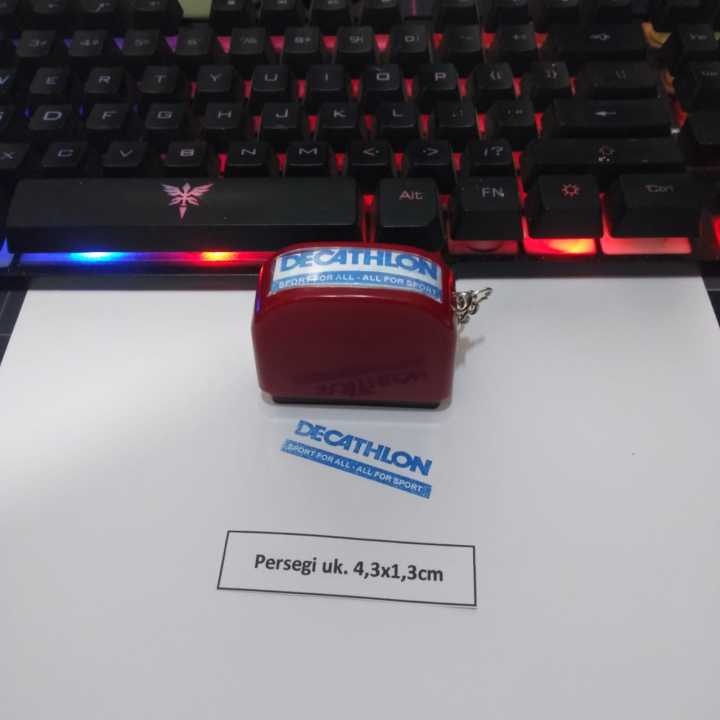 STEMPEL NAMA / No HP/WA Ukuran 4.3x1.3 cm I STEMPLE LOGO I STAMPEL ...