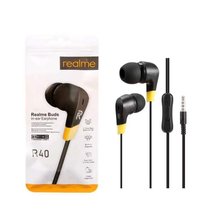 REALME R40 / Buses 2 Plus Universal Headset High Quality Realme ...