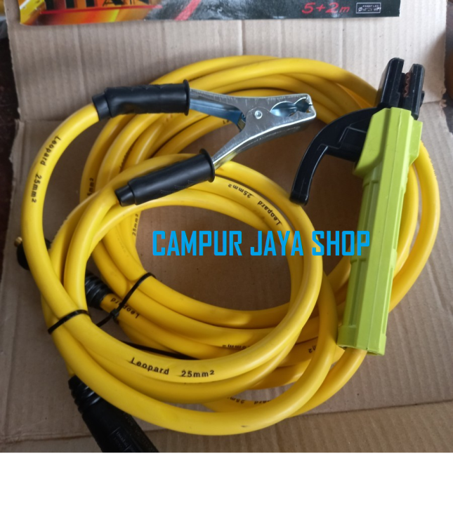 Kabel Las Stang Las Listrik Welding Set Titan 200A 5 Meter Original ...