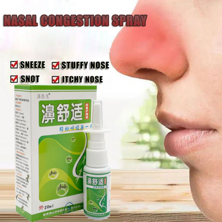 Nasal Pin Comfort Adult Nasal Congestion Nasal Polyp Rhinitis Spray ...