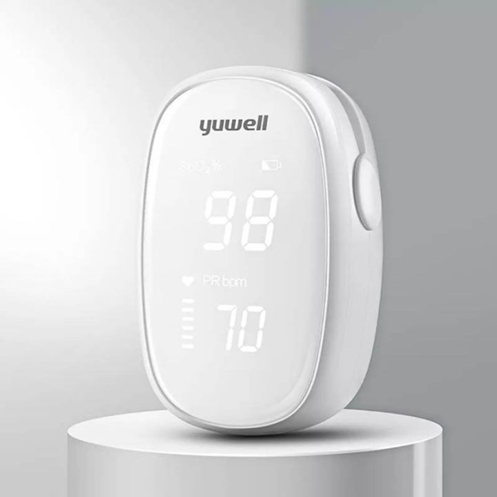 Yuwell Finger pulse oximeter รุ่น YX102 เครื่องวัดออกซิเจนปลายนิ้ว ...