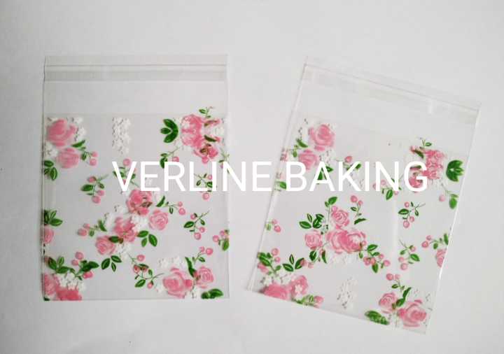 100 PCS PLASTIK KEMASAN KUE PLASTIK PIE PLASTIK PIE SUSU KEMASAN ...