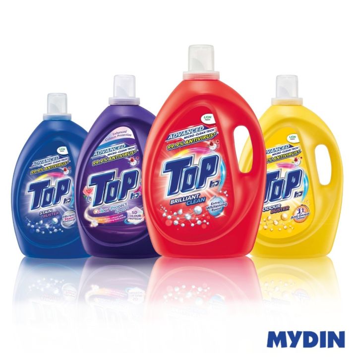 Top Liquid Detergent - 4 Variants (3.6 kg) | Lazada