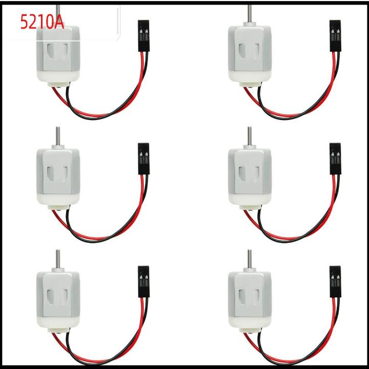 5210A ทองแดงทองแดง มอเตอร์3V DC สีดำสีดำ เงินสีเงิน มอเตอร์ขนาดเล็กพร้อมสายไฟ ทนทานต่อการใช้งาน ...