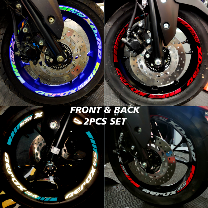 Aerox Mags Sticker(Front and Back 2pcs) | Lazada PH