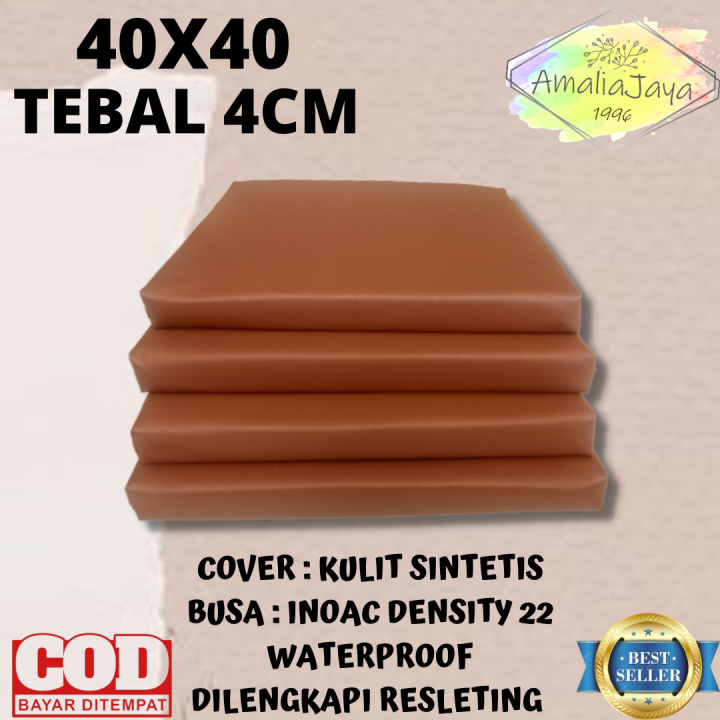 UKURAN 40X40X4CM / ALAS DUDUK KURSI / ALAS DUDUK LANTAI BUSA / LESEHAN ...