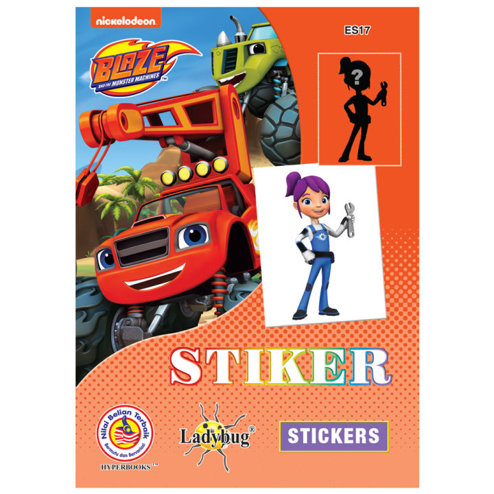 Blaze And The Monster Machines Stickers ES 17 | Lazada