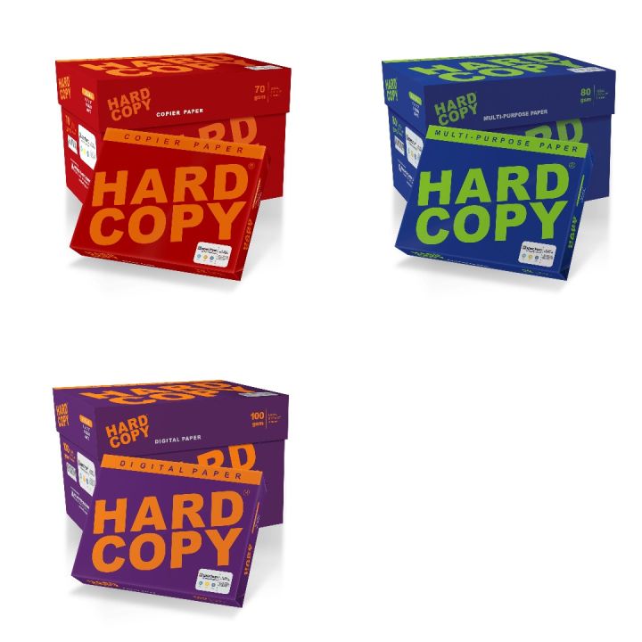 Hard Copy Paper | Copier Multi-purpose Bond | 70 gsm 80 gsm 100 gsm ...