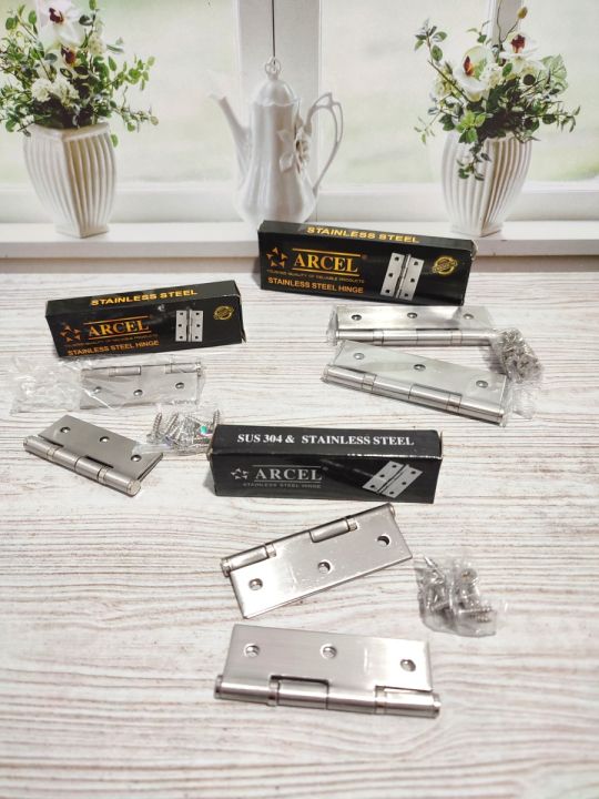 Engsel Tipis Bearing Stainless Arcel Uk 2 , 2.5 ,3 Inch ,Pintu Jendela ...