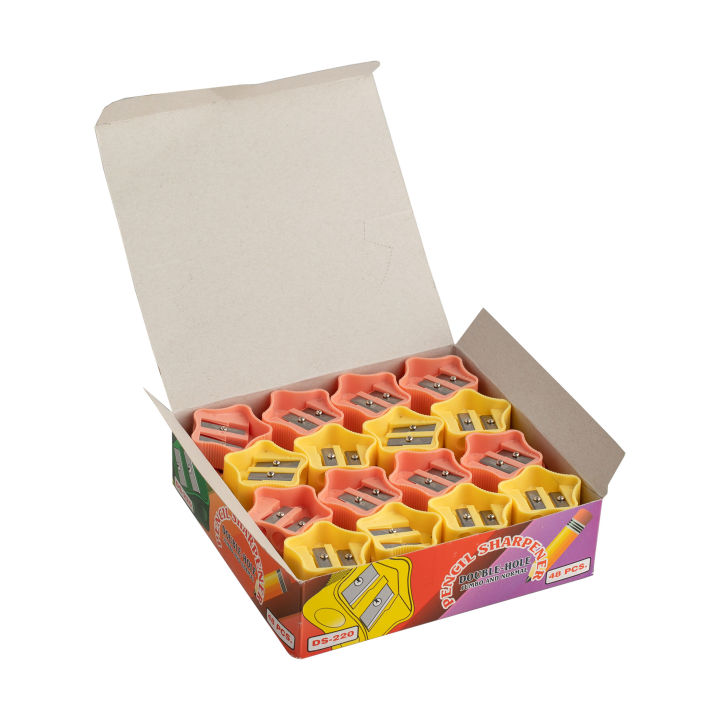 Crystal 2-Holes Sharpener Star DS220 (48pcs) | Lazada PH